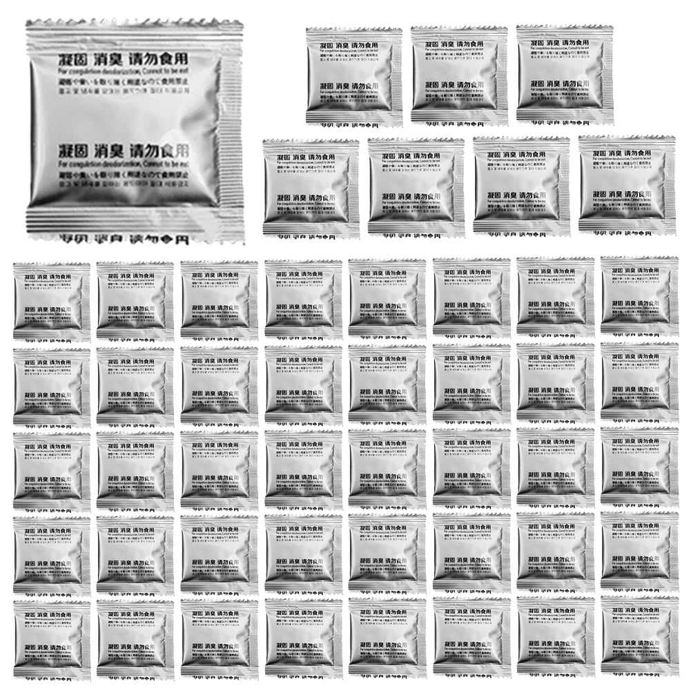 Yucurem 48Pcs Waste Gelling Powder Rapid Camping Gel for Outdoor ...