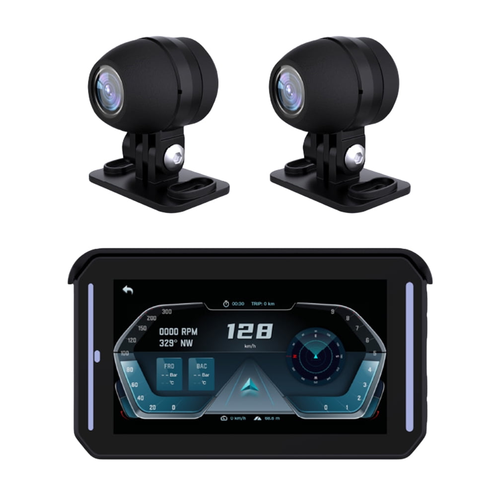 Yucurem 5 Inch GPS Navigator Wireless Carplay Android Auto (Projection ...