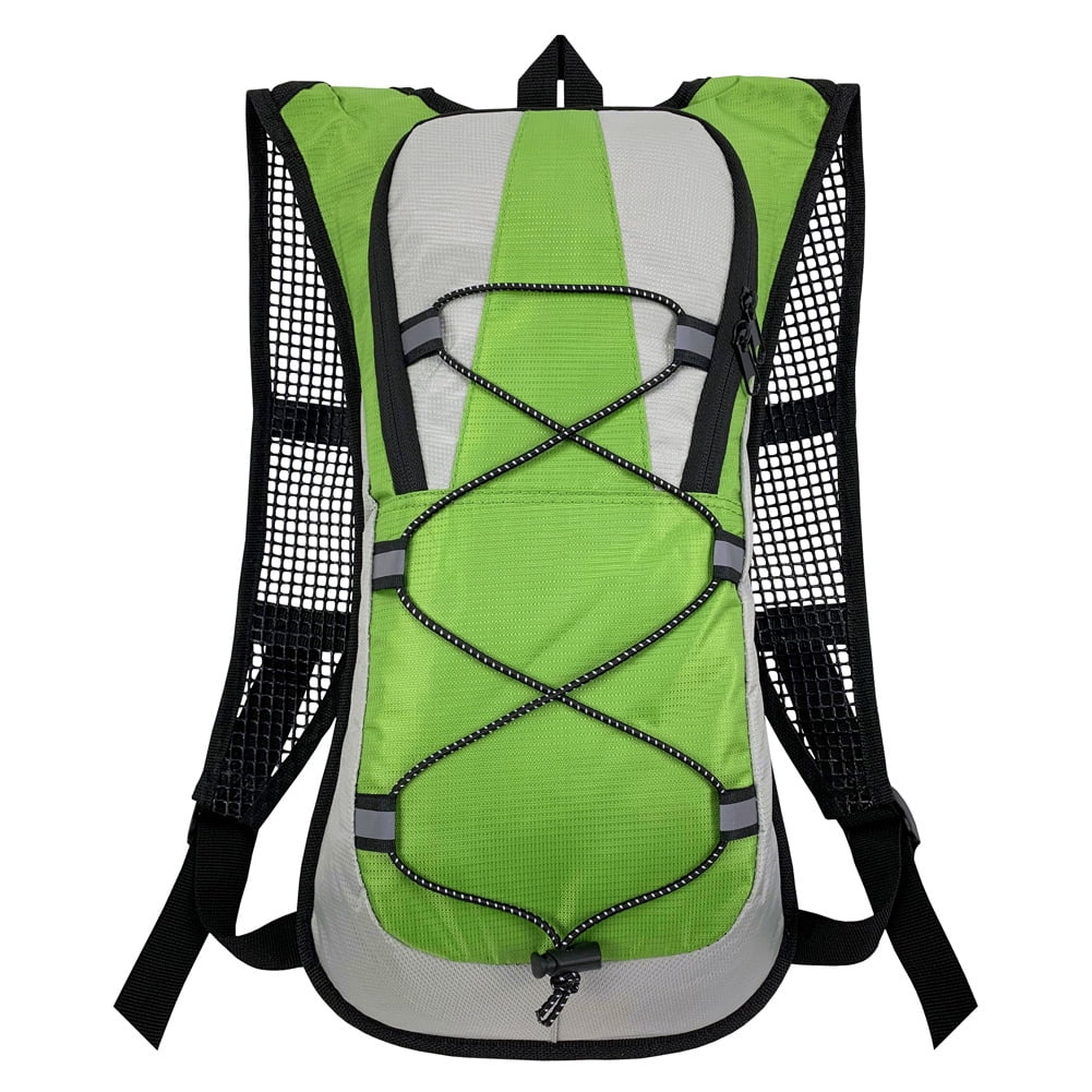 Yucurem 5L Breathable Water Bag Backpack, Reflective Design Bladder ...