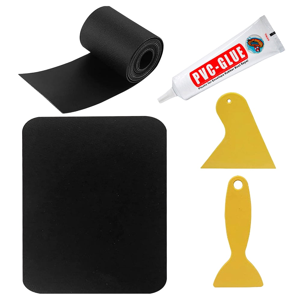 Yucurem 5Pcs/Set Boat Repair Patches With Glue Waterproof Pvc Kayak ...