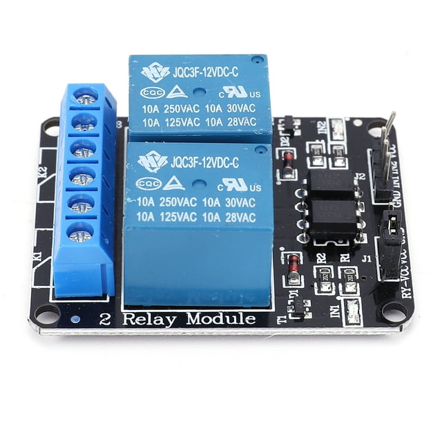Yucurem 5V 12V 24V Relay Board with Optocoupler Isolation for Arduino DIY (12V 2S) - Walmart.com