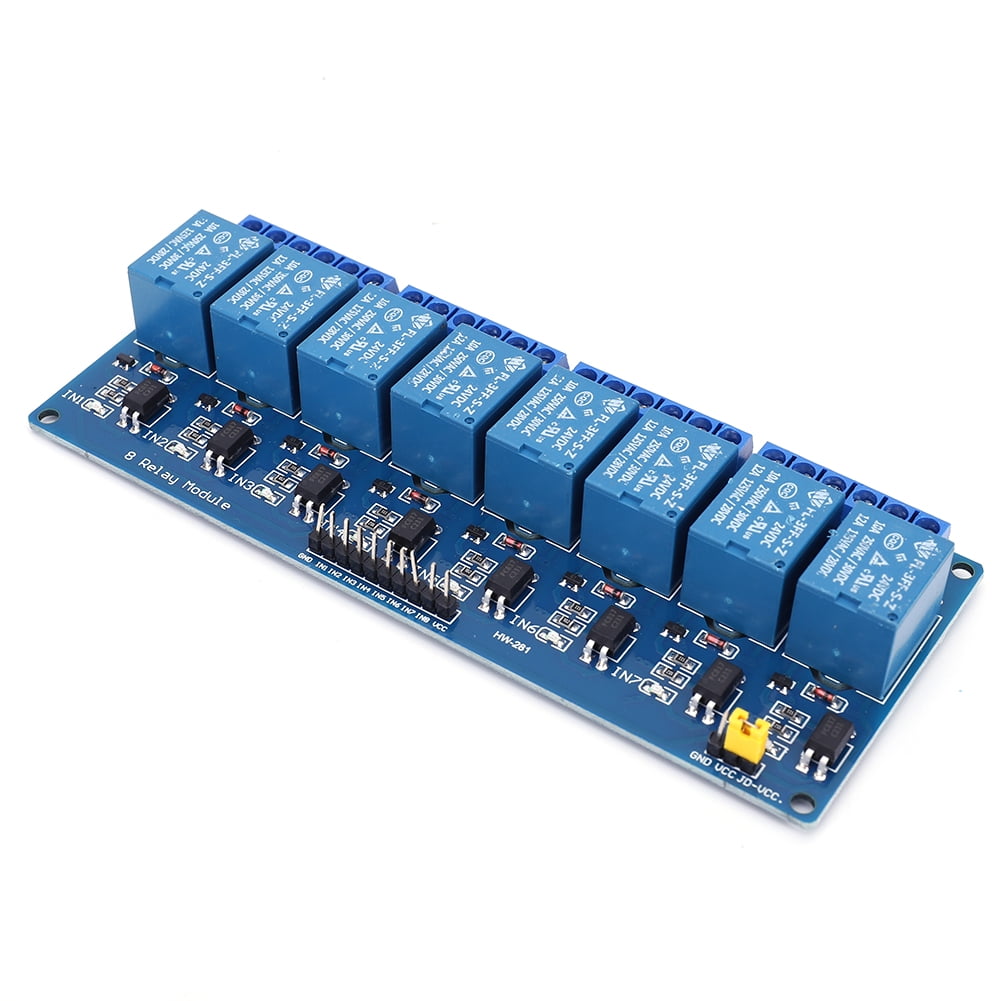Yucurem 5V 12V 24V Relay Board with Optocoupler Isolation for Arduino ...