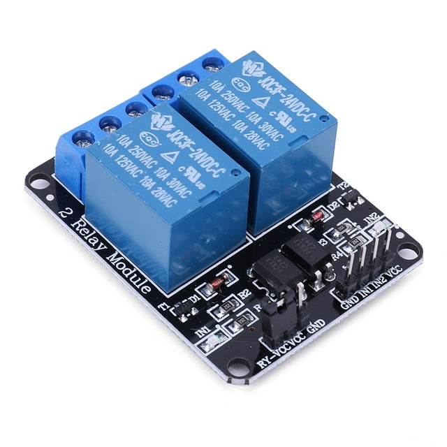 Yucurem 5V 12V 24V Relay Board with Optocoupler Isolation for Arduino DIY (24V 2S) - Walmart.com