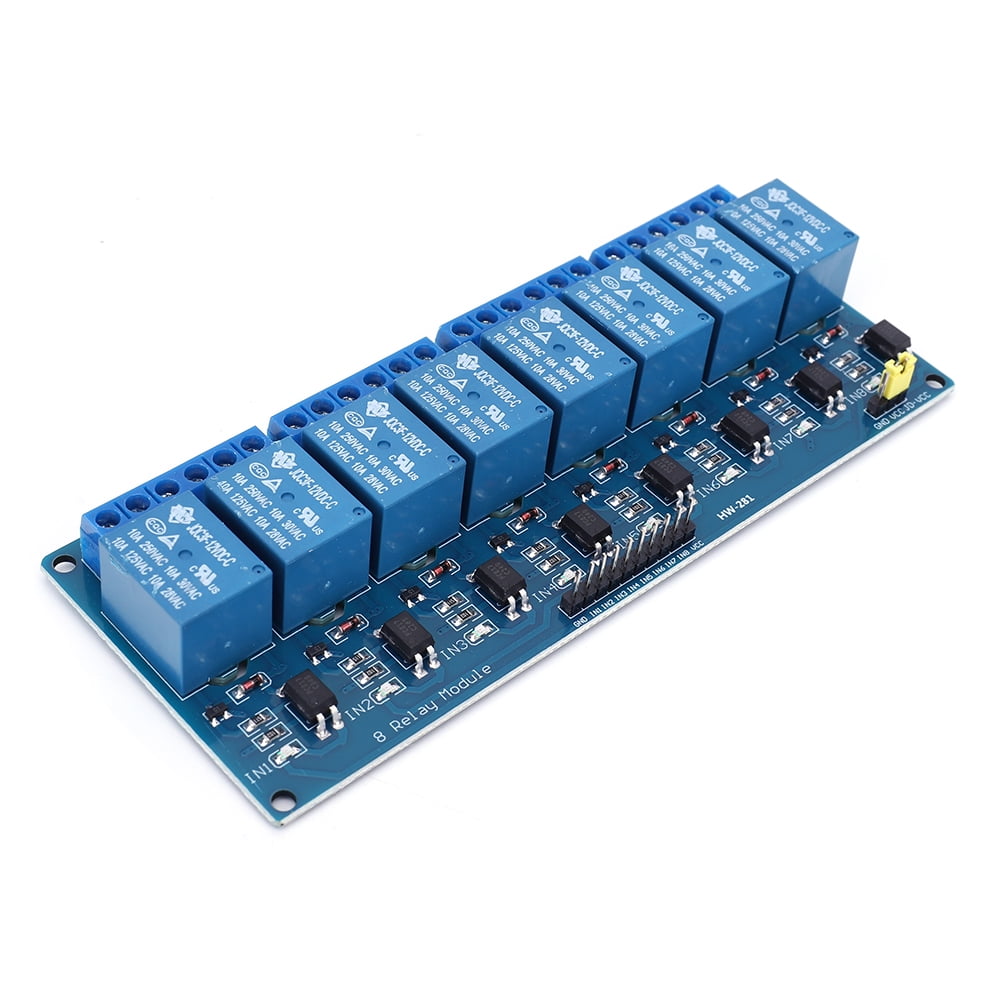 Yucurem 5V 12V 24V Relay Board with Optocoupler Isolation for Arduino ...