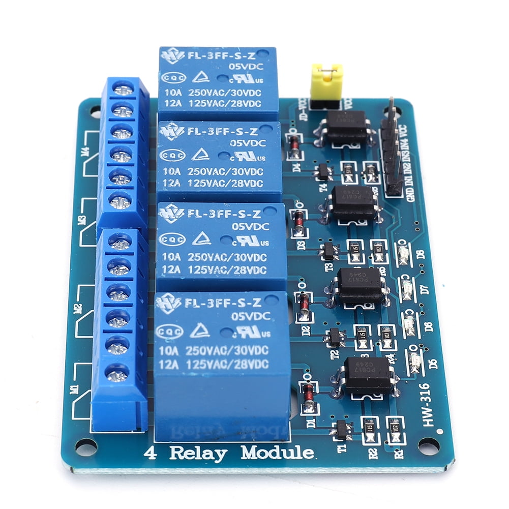 Yucurem 5V 12V 24V Relay Board with Optocoupler Isolation for Arduino ...