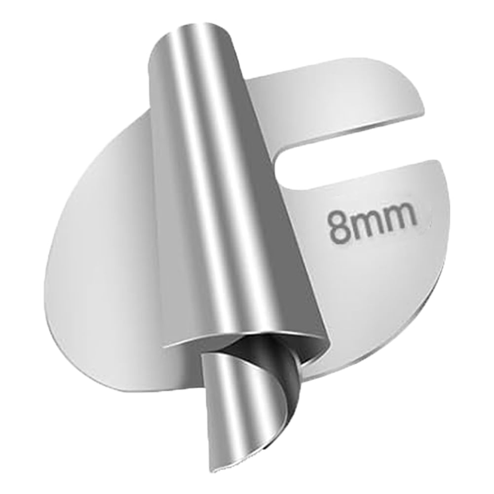 Yucurem 8mm Universal Sewing Machine Scroll Rolled Hemmer Foot for Home ...