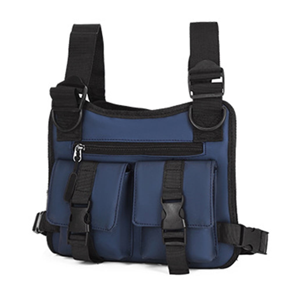 Yucurem Adjustable Chest Rig Bag, Lightweight Vest Bag, Waterproof ...