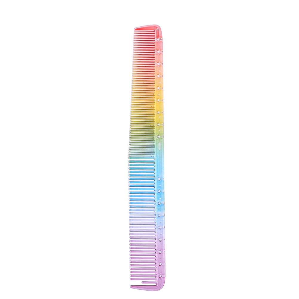 Yucurem Anti-Static Rainbow Hair Comb Double Head Entangled Hair ...