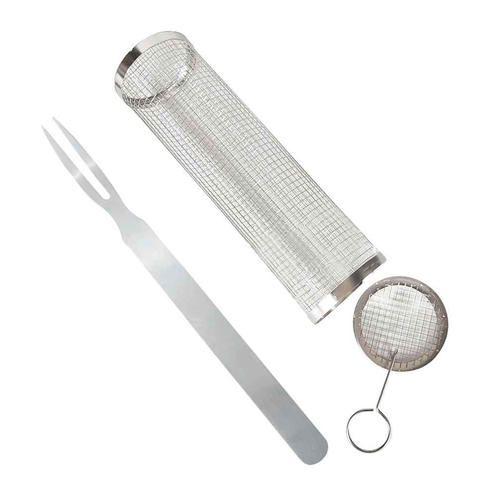 Yucurem BBQ Basket Stainless Steel BBQ Net for Meat Fish Shrimp ...
