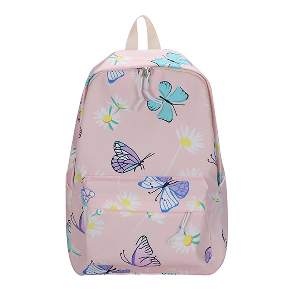 Yucurem Butterflies Print Woman Backpack Multifunctional School Bags ...
