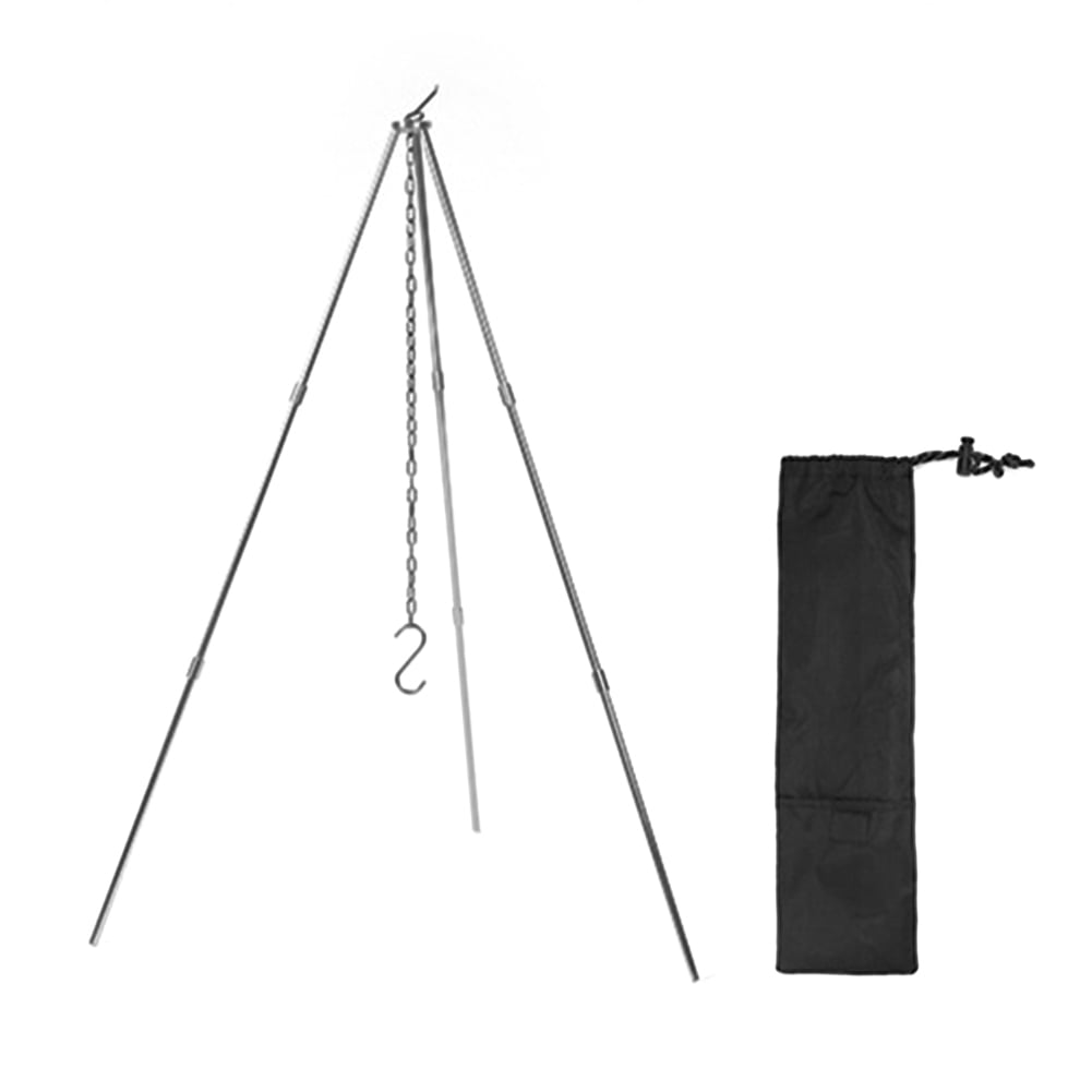 Yucurem Camping Bonfire Tripod Support Portable Detachable Stand ...