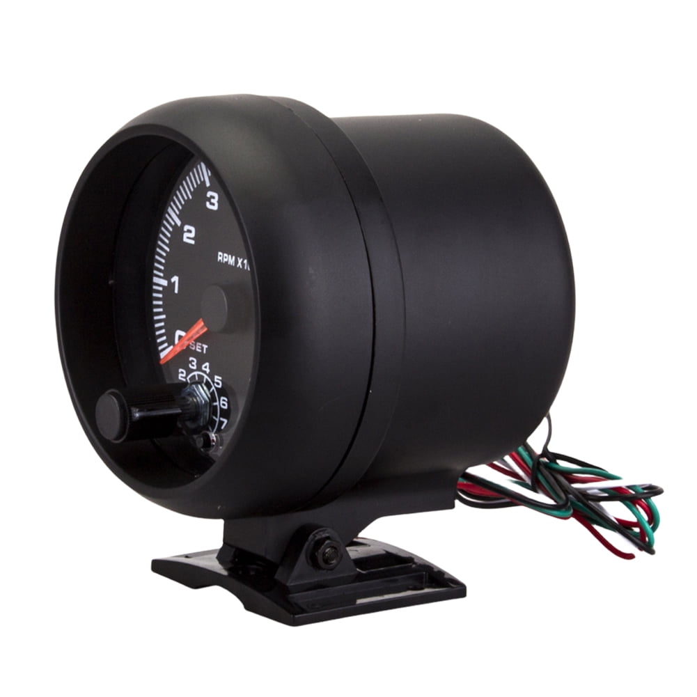 Yucurem Car Tachometer Gauge 12V Digital Tachometer 0-8000RPM Auto ...
