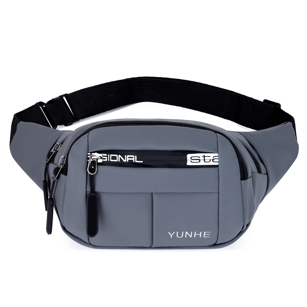 Yucurem Casual Chest Bag Waist Bag Men Sports Waist Pack Shoulder Bag ...