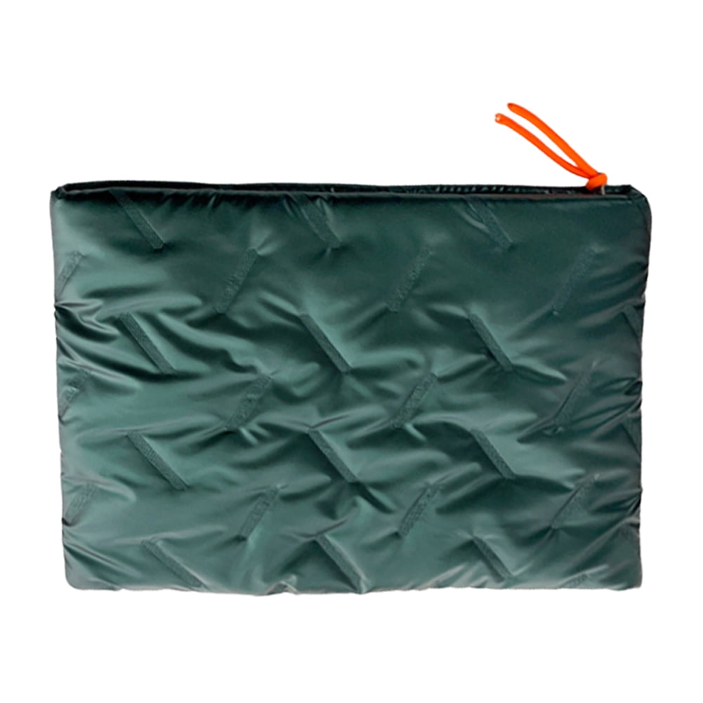 Yucurem Computer Bag Zipper Cover Soft Laptop Sleeve For 14 In Notebook ( Green) Multi-function ...