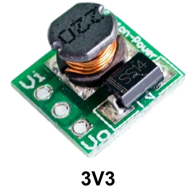 Yucurem DC-DC Step UP Converter Module 1.5V 1.8V 2.5V 3V 3.3V 3.7V 4.2V To 5V (3V3) - Walmart.com