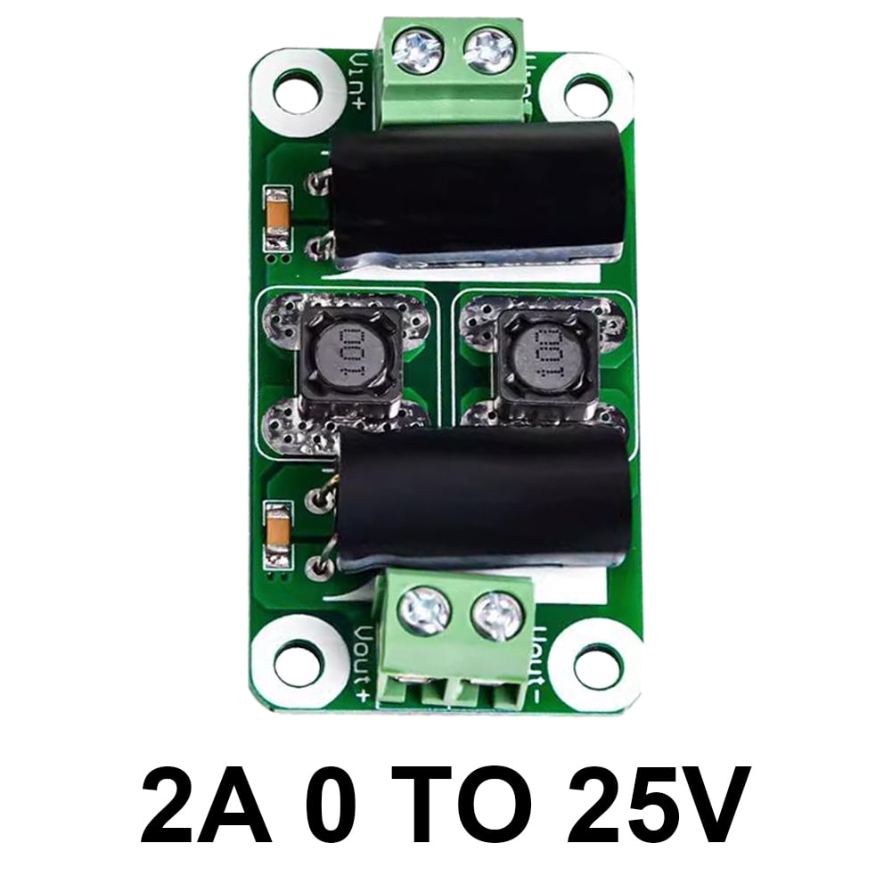 Yucurem DC Power Filter Board Class D Power Amplifier Module EMI Suppression(2A 0-25V) - Walmart.com