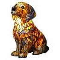 Yucurem Dogs Desk Light, Golden Retriever Stained Lamp, 5.9" Resin ...