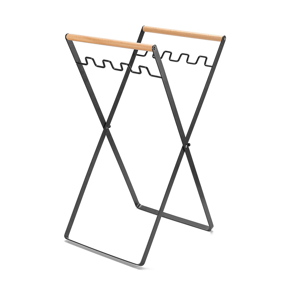 Yucurem Foldable Plastic Garbage Hanging Bag Holder Outdoor Trash Bags ...