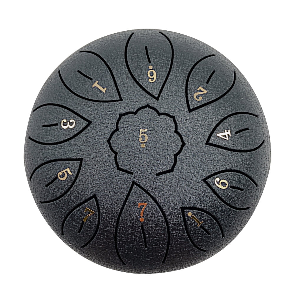 Yucurem Hand Pan Drum Percussion Musical Instrument 6 Inch 11 Tune ...