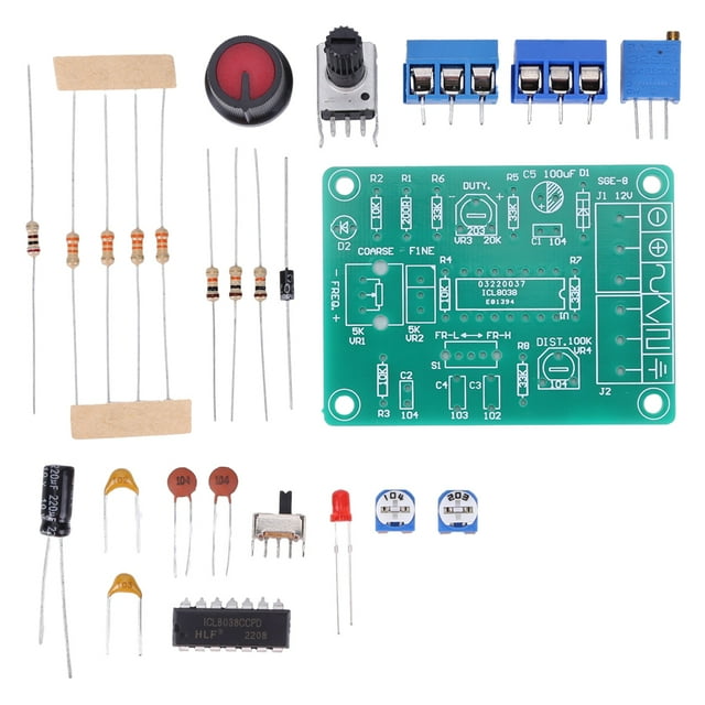 Yucurem ICL8038 Monolithic Function Signal Generator Module PCB Board ... Yucurem ICL8038 Monolithic Function Signal Generator Module PCB Board ...
