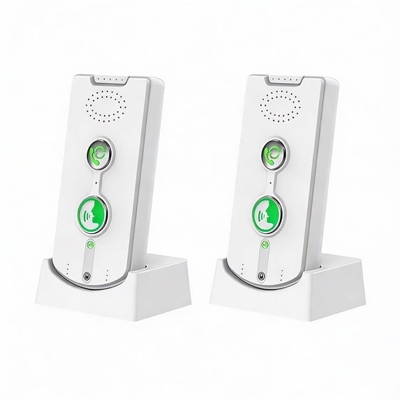 Yucurem Intercoms Wireless for Elderly, Portable Room to Room Long ...