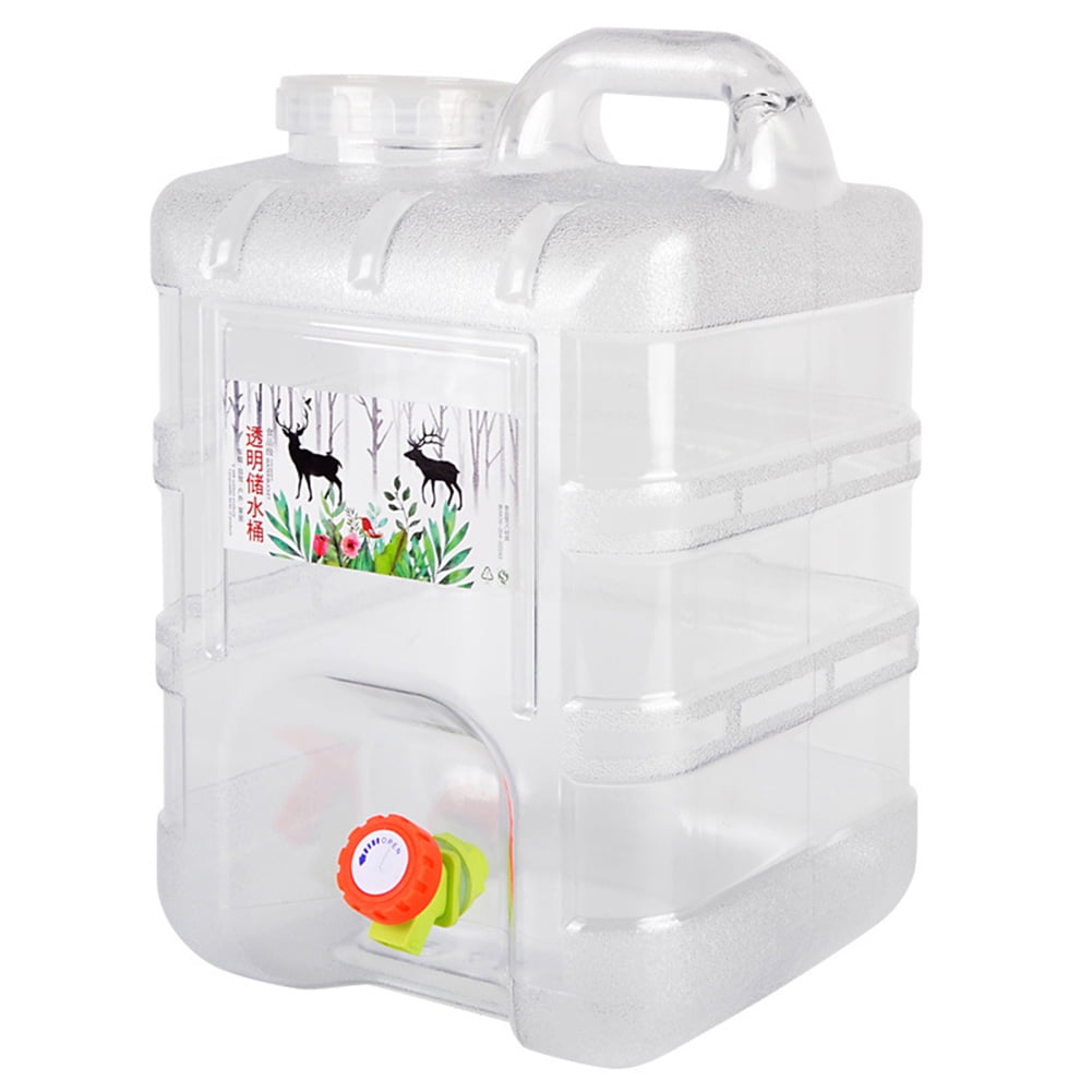 Yucurem Large Capacity Water Jug Tank with Spigot, Portable Handle ...