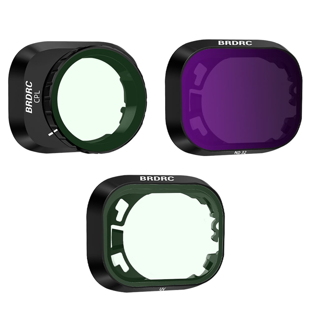 Yucurem Lens Filter Adjustable Drone Filters Kit for DJI Mini 4 Pro(UV ...