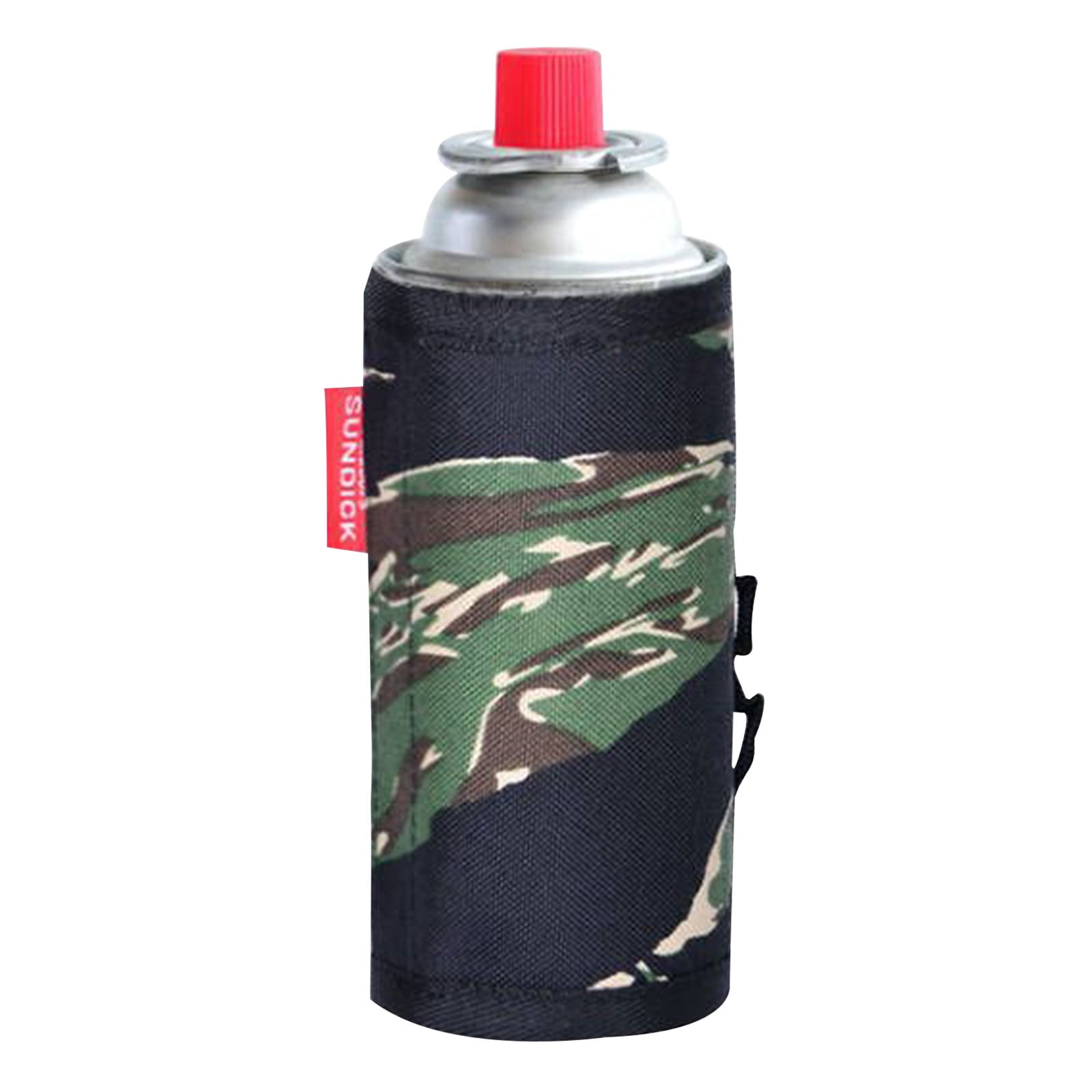 Yucurem Long Gas Canister Cover Camp Fuel Cylinder Tank Case (Jungle ...