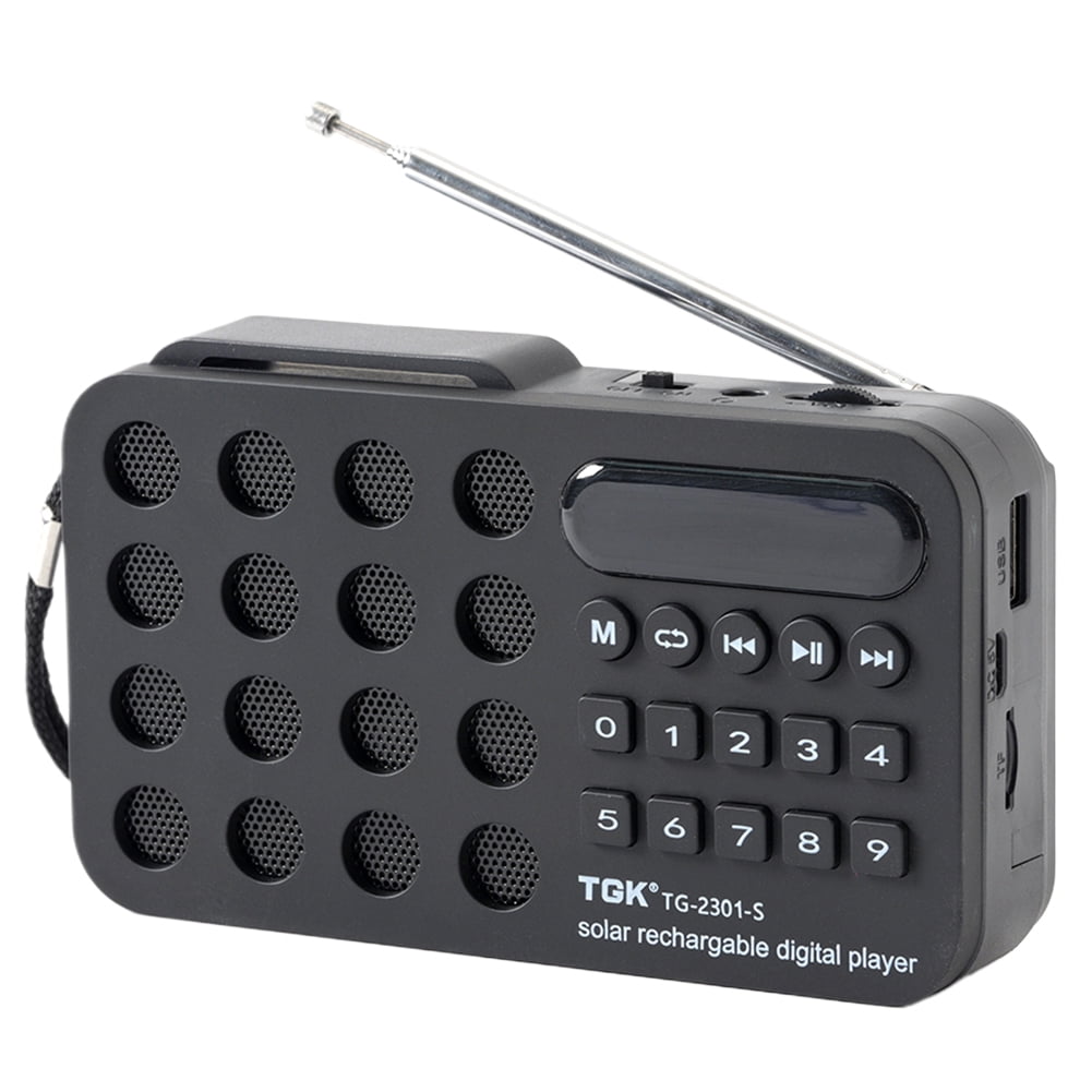 Yucurem Mini Portable Radio Bt Wireless Speakers Solar Charging Fm ...