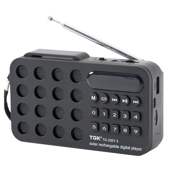 Yucurem Mini Portable Radio Bt Wireless Speakers Solar Charging Fm ...