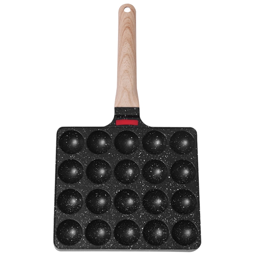 Yucurem Nonstick Takoyaki Pan 20 Holes Cooking Grill Baking Pan Octopus ...
