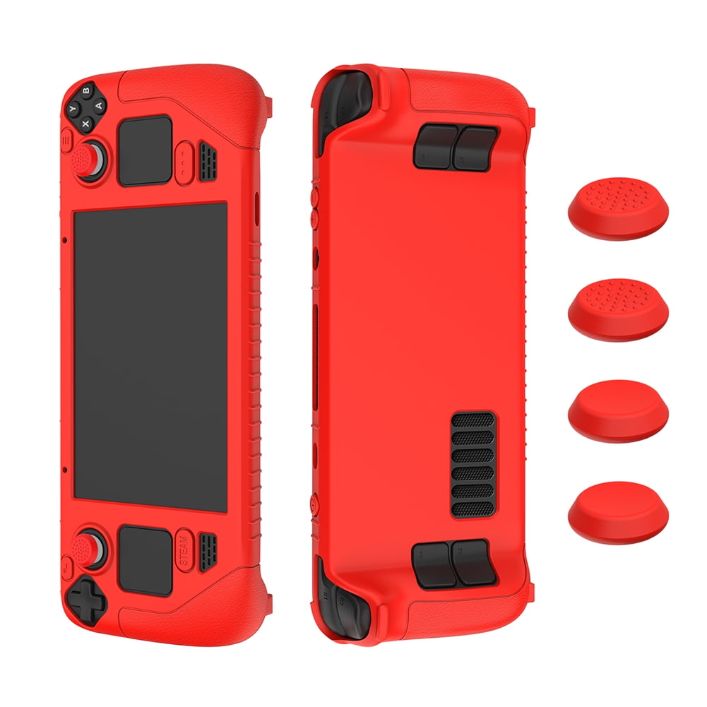 Yucurem Protective Sleeve Silicone Shell Case for Steam Deck Game ...