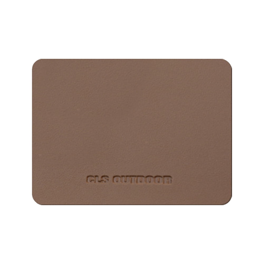 Yucurem Pu Leather Camping Table Mat Desk Pad for Outdoor Camping ...