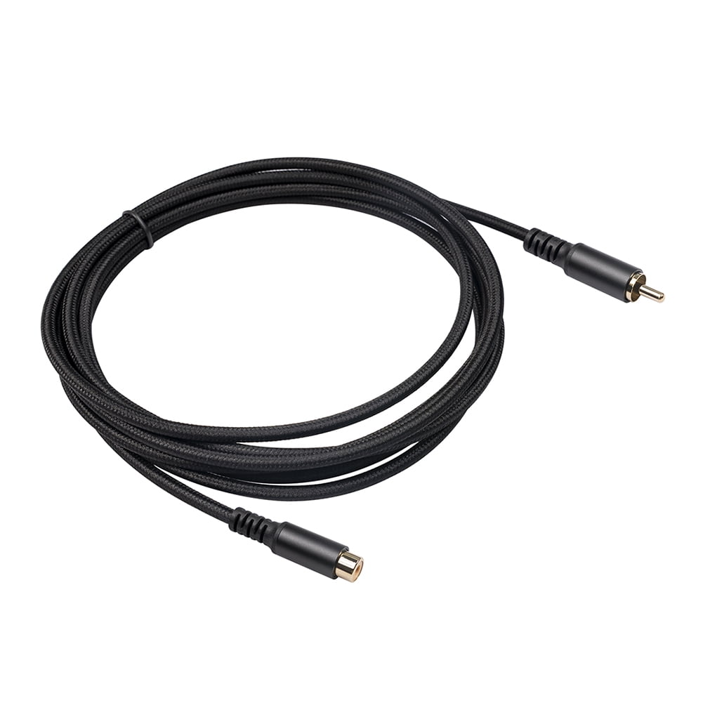 Yucurem Rca Male To Female Audio Video Extension Cable Extension Cord ...