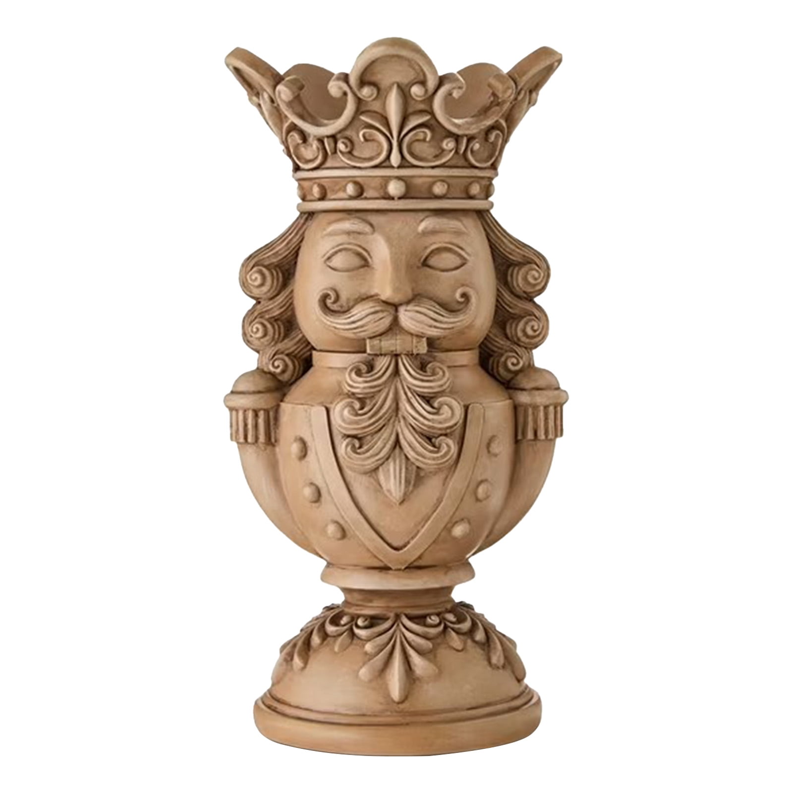 Yucurem Resin Nutcracker Candle Holder, Christmas Nutcracker ...