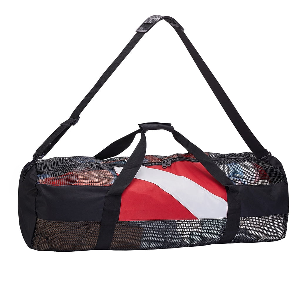 Yucurem Sports Duffle Bag Extra Large Mesh Dive Beach Bags With ...