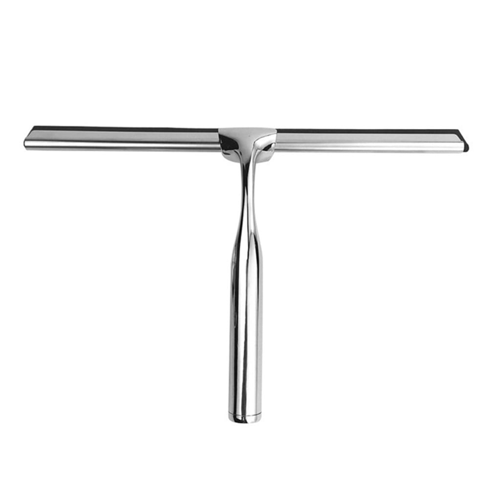 Yucurem Stainless Steel Glass Scraper Mirror Window Wall Brush for ...