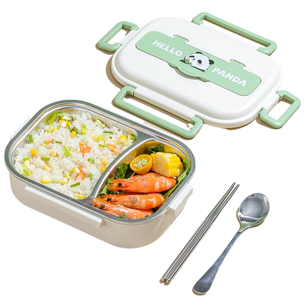 Yucurem Stainless Steel Lunch Container Panda Lunch Box For Adults ...