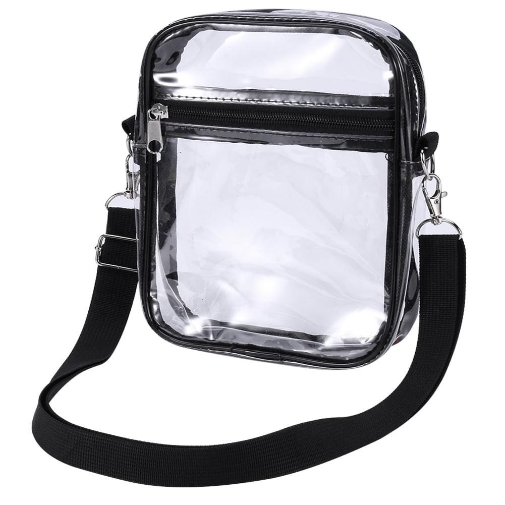 Yucurem TPU Crossbody Bag Stadium Approved Clear Small Shoulder Beach ...