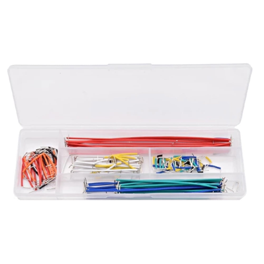 Yucurem U Shape Wire Bridges Jumper Cable 14 Lengths Breadboard Jumper ...