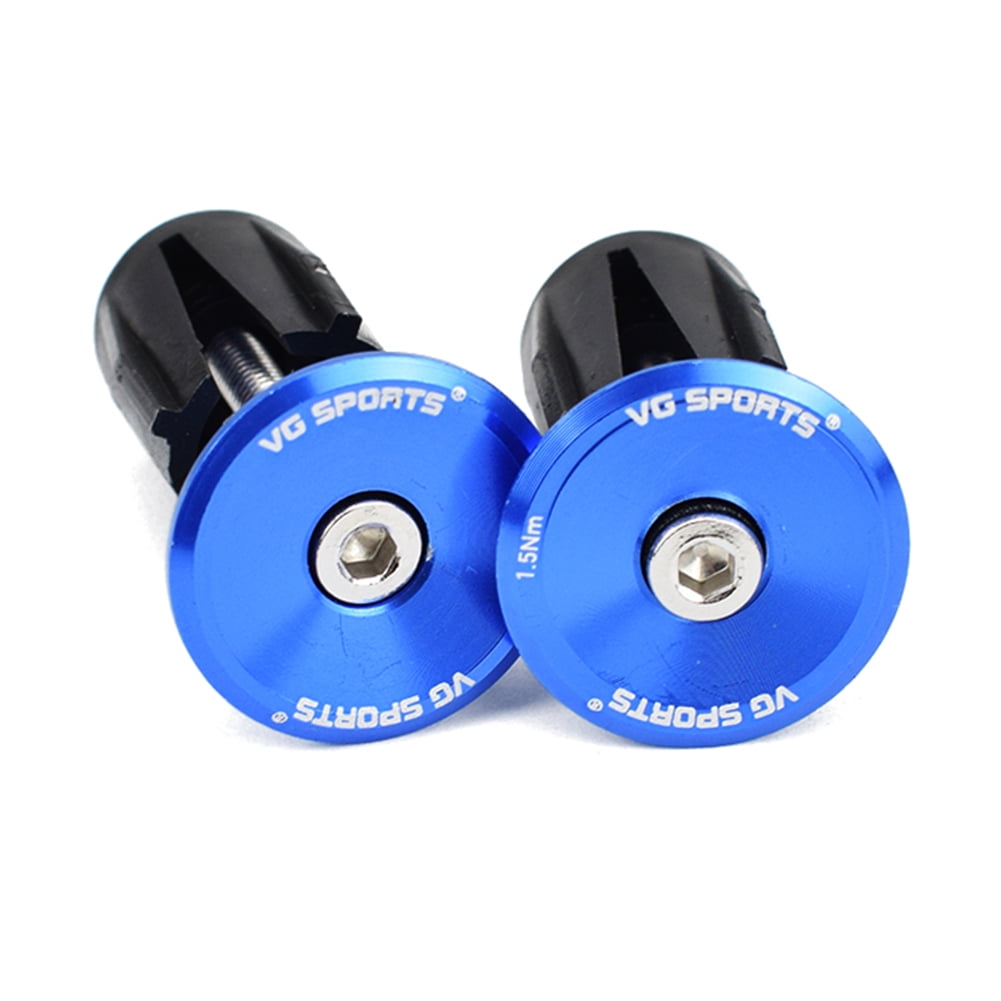 Yucurem VG Sports 2pcs Bike Handlebar Stopper Bicycle Grip Bar Plug Cap ...
