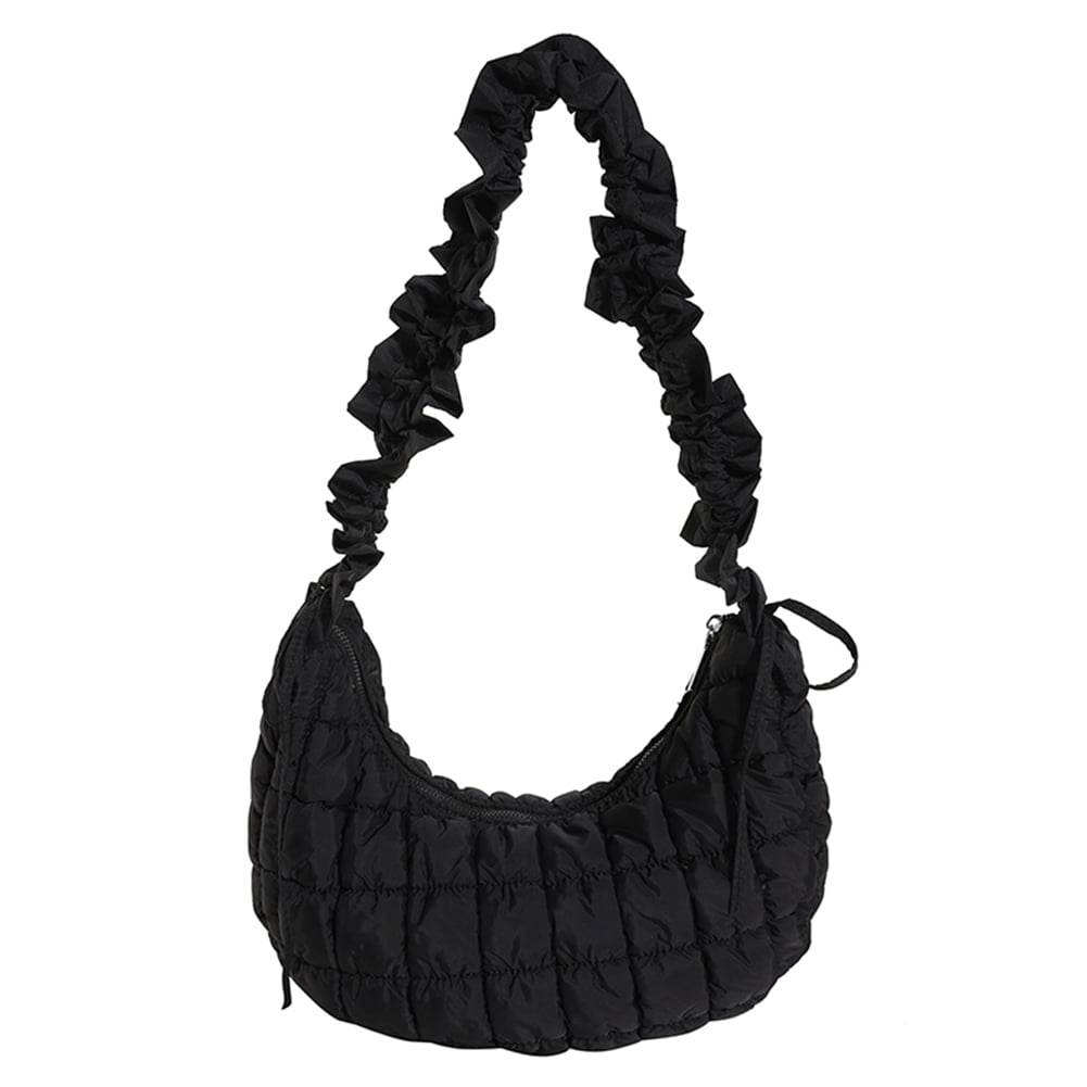 Yucurem Women Bubble Cloud Bag Solid Quilted Padded Big Purse Travel ...