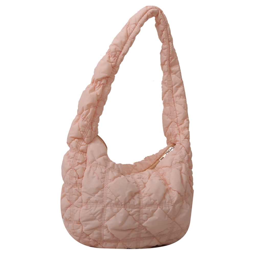Yucurem Women Cloud Pleatd Bag Casual Padding Shoulder Bag Girl Puffy ...