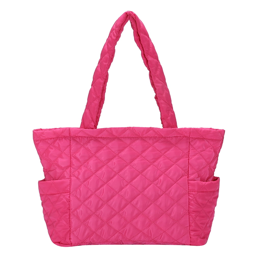 Yucurem Women Large Capacity Tote Bags, Quilted Padded Handbags ...