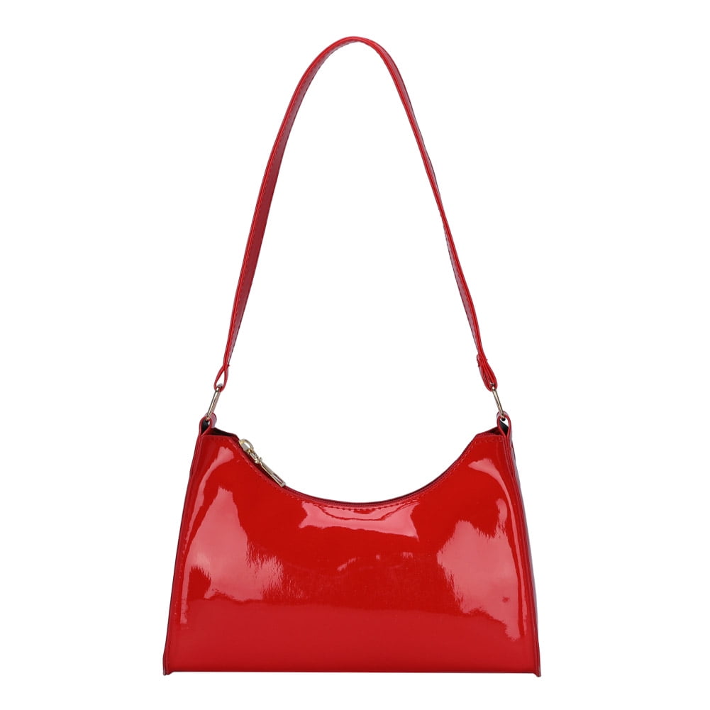 Yucurem Women Shoulder Bag Fashion Lady Underarm Bag Bright Face Casual ...