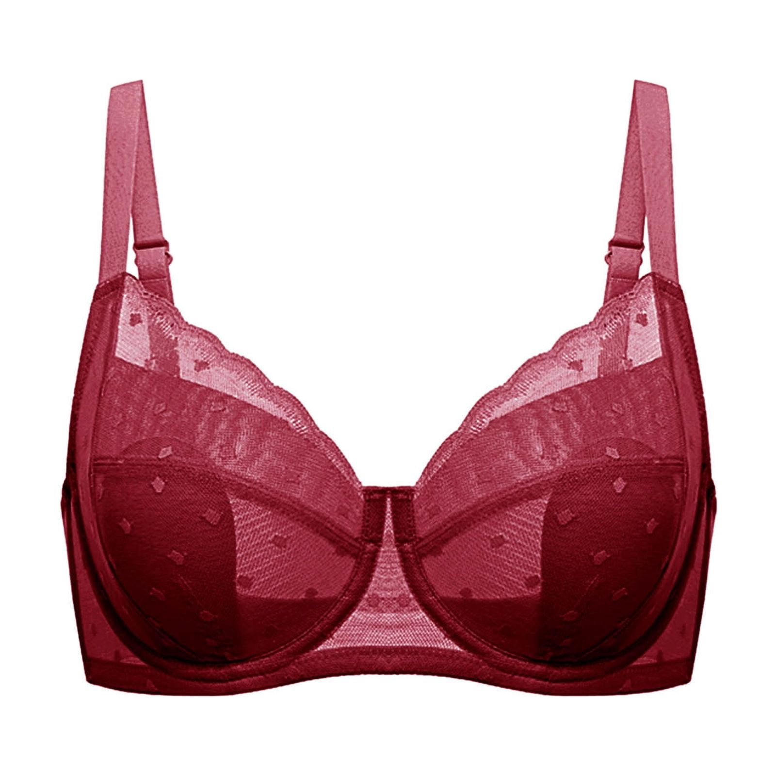 YueHuiYing Deep V Neck Backless Bras for Women Padded Bralette Push Up ...