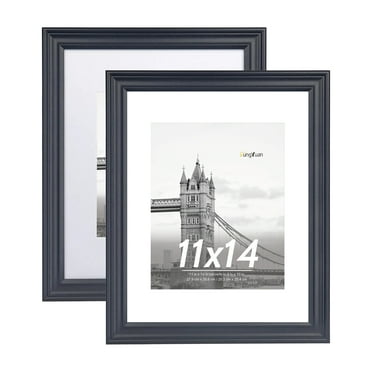 Black Picture Frame 11x14 Oval Photo Frames Antique Gallery Wall Decor ...