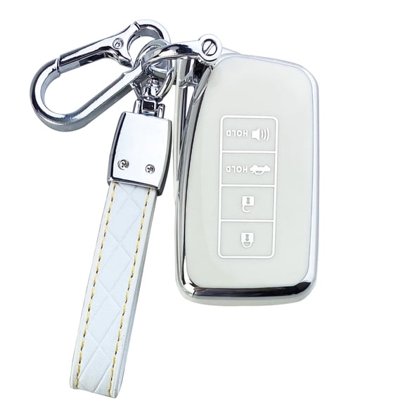 Vitodeco Genuine Leather Smart Key Fob Case Compatible with Lexus ES ...