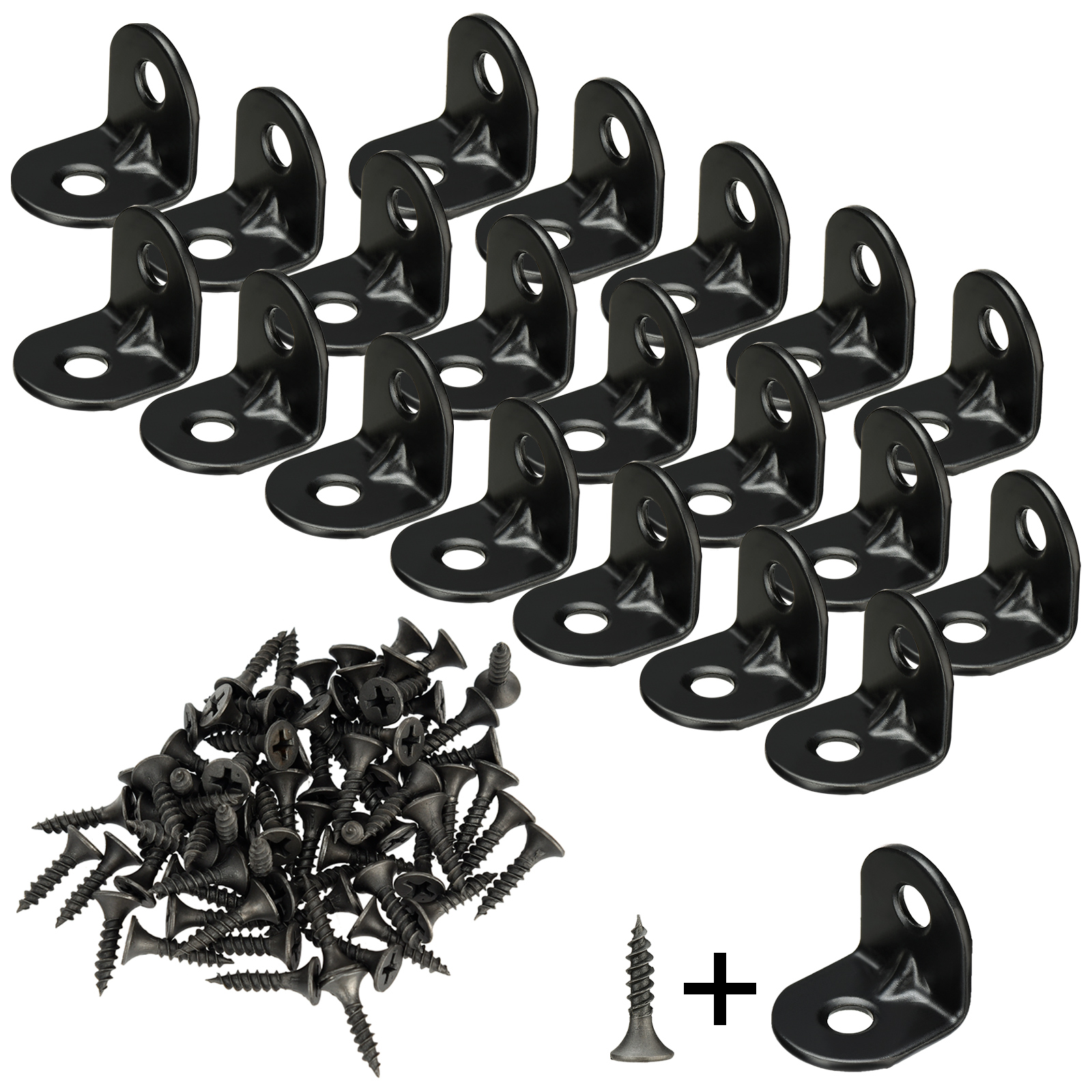 Yuedong Shelf Connector Brackets Fastener With Screws For Wood Shelves ...