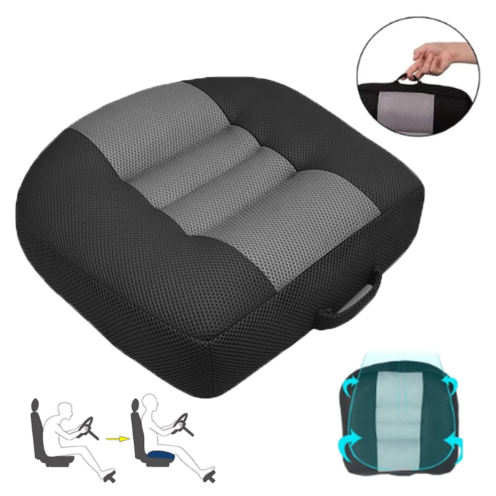 Yuehuam Car Booster Seat Cushion, Heightening Height Boost Mat for ...
